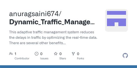 github anuragsaini674 dynamic traffic management system using image