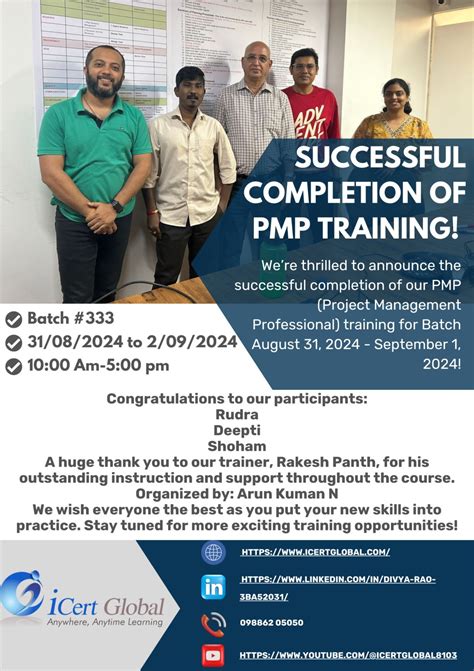 Pmp Projectmanagement Training Careerdevelopment Success