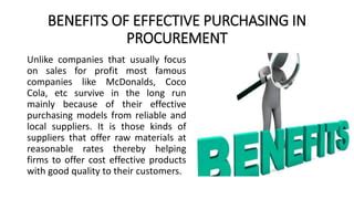 Purchasing In Supply Chain Management Scm PPTX