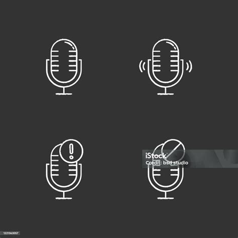 마이크 연결 문제 분필 아이콘 설정 사운드 녹음 실수 아이디어 음성 녹음 장비 팟 캐스트 기술 휴대용 마이크 오류 알림 절연