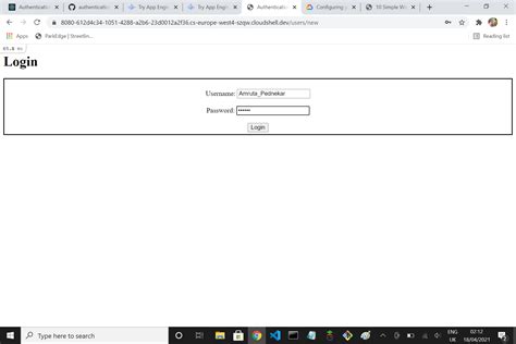 GitHub Amrutapednekar Authentication App