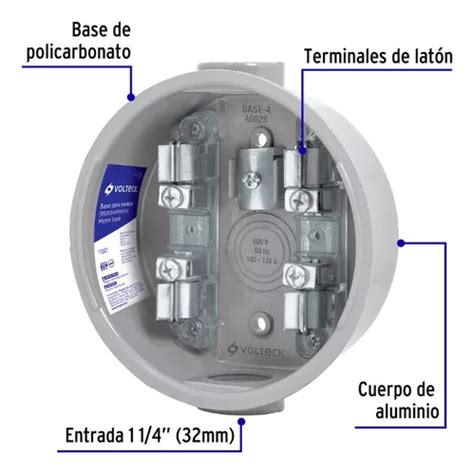 Kit Acometida Mufa Cfe De 1 5m Monofasico 110v Con Cable Envío Gratis