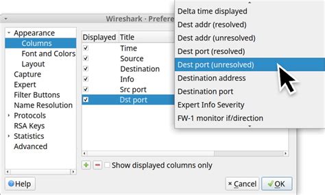 Wireshark Tutorial Changing Your Column Display