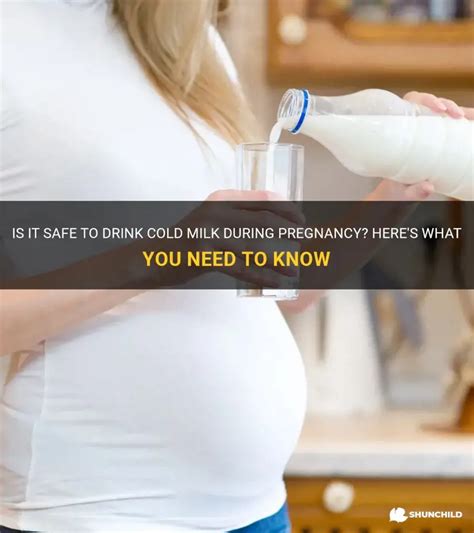 Is It Safe To Drink Cold Milk During Pregnancy Heres What You Need To