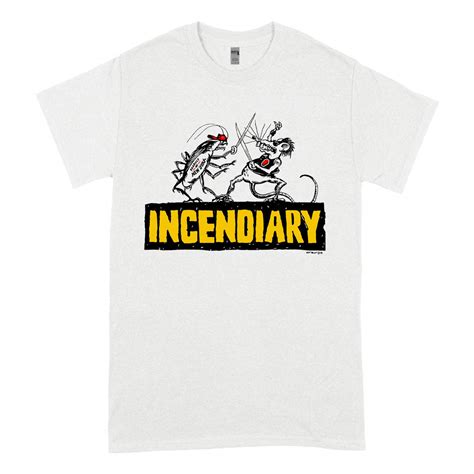 Incendiary Roach And Rat T Shirt