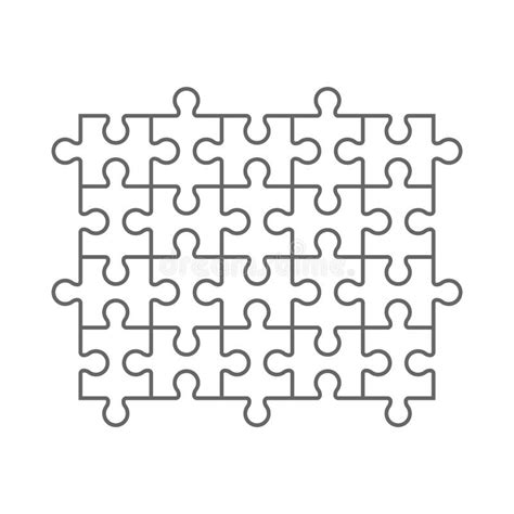 Background Of Folded Puzzle Pieces Or Jigsaw Puzzles Stock Vector