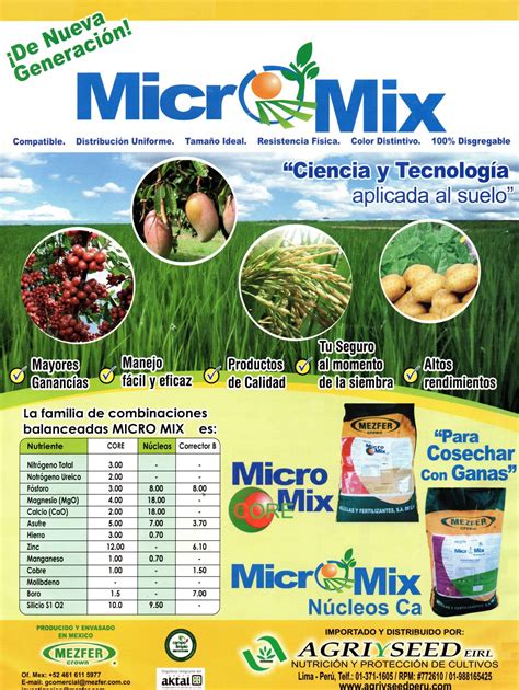 Micro Mix Agriyseedperu