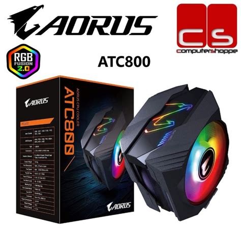 Gigabyte Aorus Atc800 Rgb Cpu Air Cooler Lazada