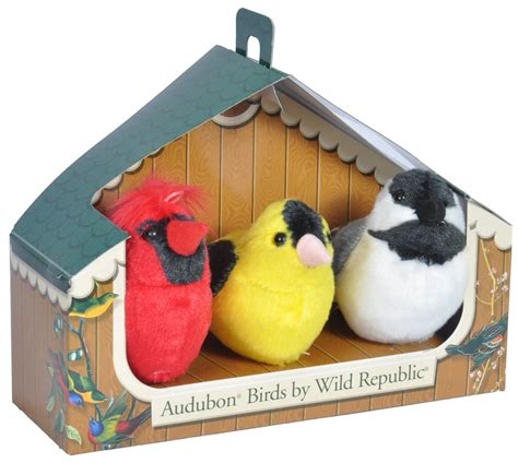 Wild Republic Audubon Bird Assortment Series 1 Stuffed Animals Wild