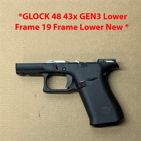 Glock 48 43x Oem Factory Lower Frame Factory Parts New 02 2602 00 00 Tcm Stock