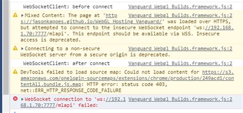 Webgl Websocket Troubleshooting Unity Engine Unity Discussions