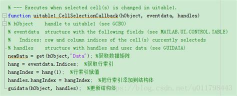 Matlab Gui表格（uitable）的增删操作matlab Uitable怎么赋值 Csdn博客
