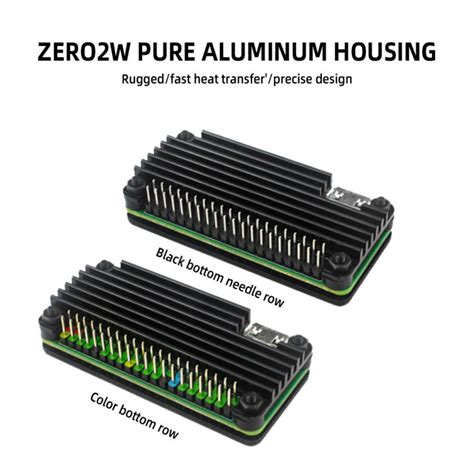 Original Aideepen Raspberry Pi Zero W Pure Aluminum Case Raspberry Pi Zero W Protective Case