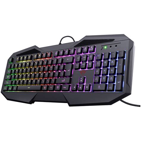 Buy Trust Gxt Avonn Full Size Rgb Wired Gaming Keyboard Online Electrocity Ie