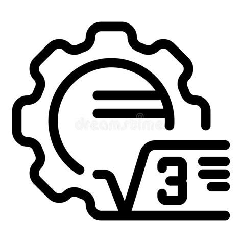 Gear Creating Third Generation Blockchain Cryptocurrency Icon Stock Illustration Illustration