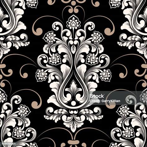 다 마스크 벡터 원활한 패턴 요소입니다 클래식 럭셔리 오래 된 구식된 장미 색 장식 로얄 빅토리아 원활한 질감 배경 화면 섬유 포장 절묘 한 꽃 바로크 템플릿입니다 고풍