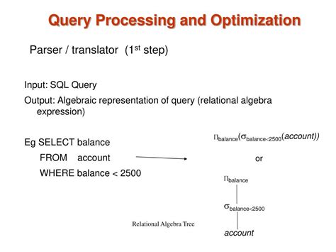 Ppt Query Processing Powerpoint Presentation Free Download Id6670813