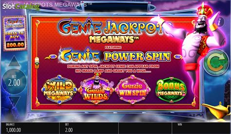 Genie Jackpots Megaways Slot Free Demo And Game Review