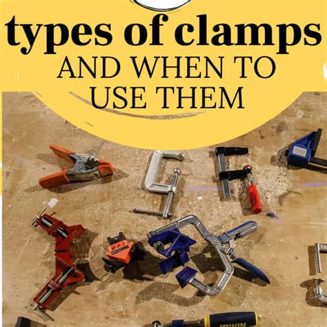 8 Types Of Clamps And When To Use Them