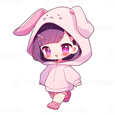 Bunny Girl Chibi Chibi Neuropathic Bunny
