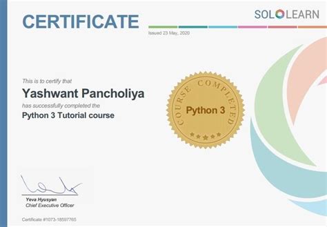 Yashwant Pancholiya On Linkedin Coursera Python3 Certificate