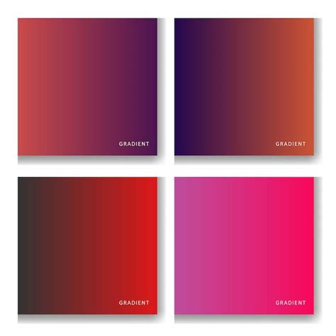 Premium Vector Vector Different Gradient Color Collection Set Pack Colorful Palette