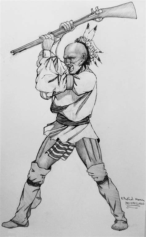 Artstation Iroquois Warrior