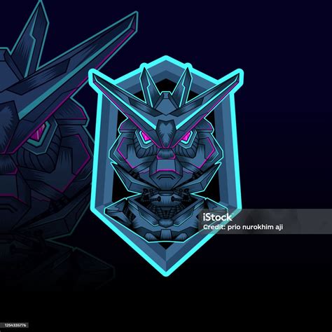 메카 E스포츠 벡터 그래픽 디자인 일러스트레이션 E스포츠에 대한 스톡 벡터 아트 및 기타 이미지 E스포츠 건담 게이머 Istock