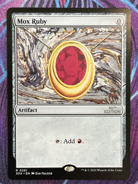 Mox Ruby Modern Frame 30a Bootleg Mage