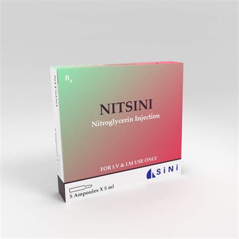 Nitroglycerin Injection Manufacturers Suppliers Exporter In India