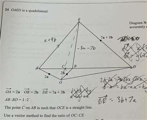 Igcse Vector Question Rgcse