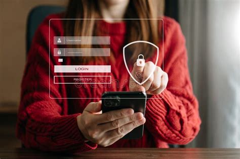 Cyber Security Concept Login User Identification Information