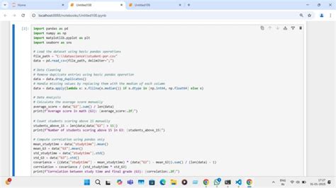 Data Analysis And Data Science Using Python Internship By Main Flow