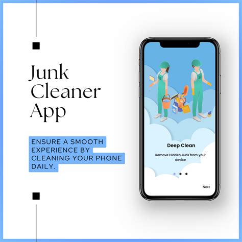 Junk Cleaner App Ui Behance