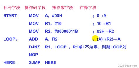 单片机 汇编语言入门知识点 若十六进制操作数以字符a~f开头 需在它前面加一个 “0” 以便汇编时把它和字 csdn博客