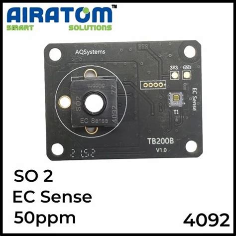 Gas Sensor So2 Ec Sense 50ppm Manufacturer From New Delhi
