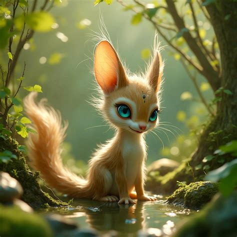 Download Cute Fantasy Creature Royalty Free Stock Illustration Image