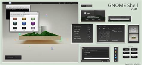 GNOME Shell X3ME By ALEX3ME On DeviantArt