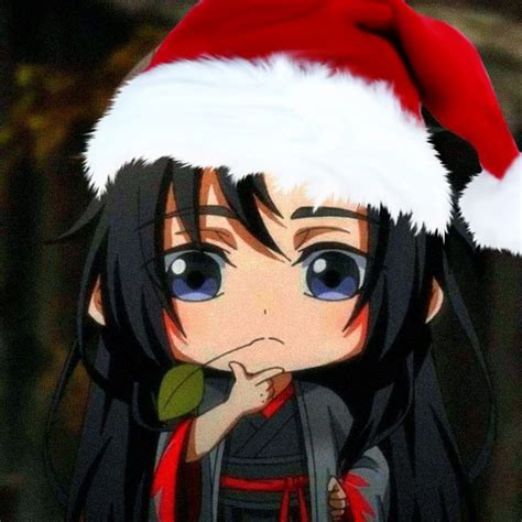 Chibi Wei Ying X Mas Icon Christmas Icons Anime Gusu