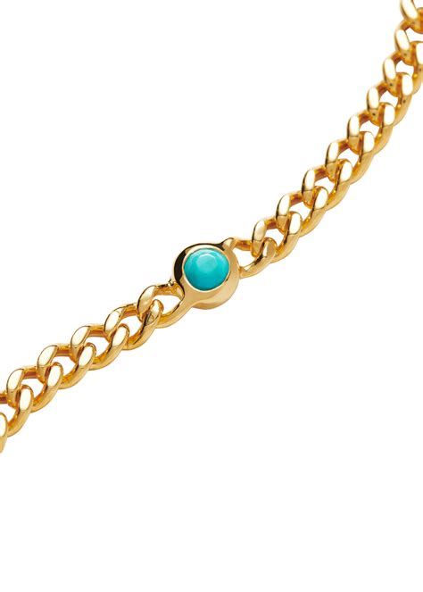 Missoma December Birthstone 18kt Gold Vermeil Bracelet Harvey Nichols