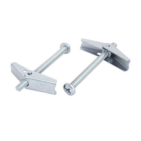 Zinc Plated Metal Spring Toggle Wing Toggle Anchor Plasterboard Hollow Wall Cavity Fixing Bolt