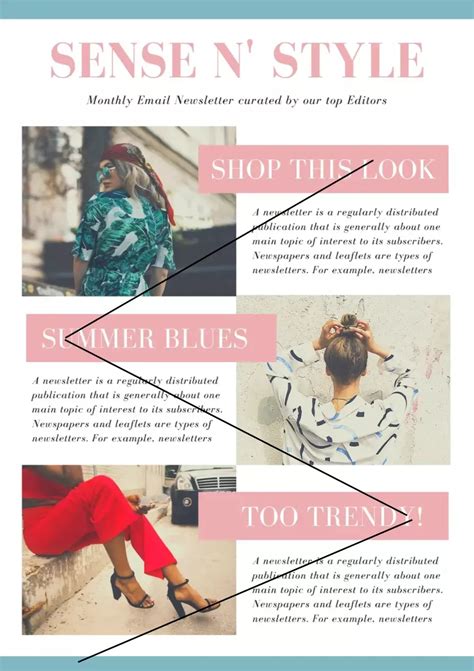 Newsletter Layout Artofit