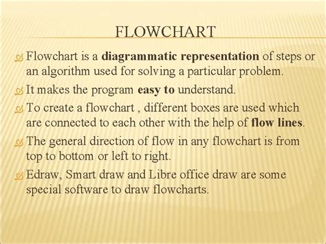 Algorithm And Flowchart Chapter 9 Flowchart Flowchart Is