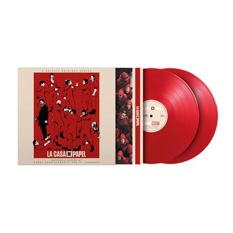 Original Soundtrack La Casa De Papel Ost Limited Red Vinyl 2lp Recordstore