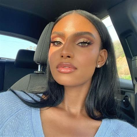 Brown Skin Makeup Soft Glam Makeup Natural Makeup Looks Pretty