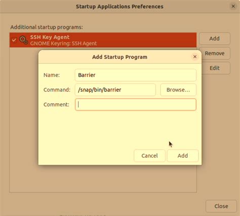 Ubuntu Barrier KVM Install Setting Windows To Ubuntu