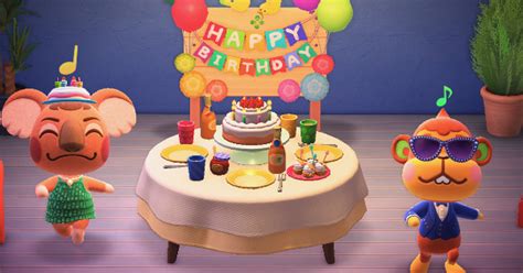 Celebrating Villager Birthdays Villager Birthday List Acnh Animal