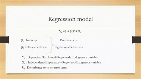 Simple Linear Regression Pptx