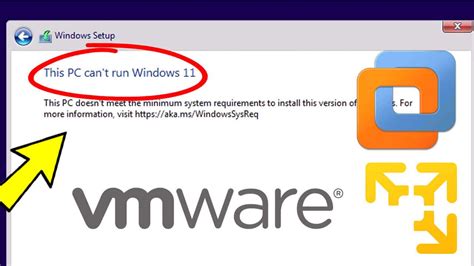 How To Bypass And Fix This Pc Cant Run Windows 11 In Vmware Workstation Vmware Workstation