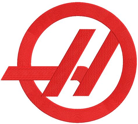 Disegno Ricamo Logo Classico Haas Punto Da Corsa Vintage